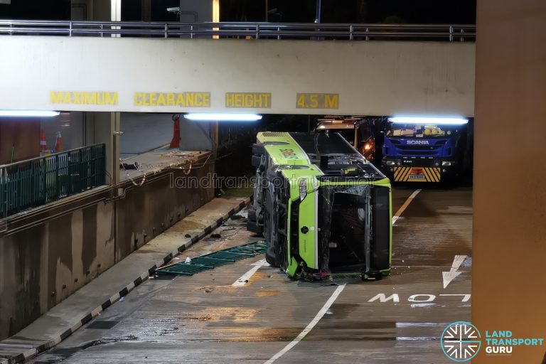 SBS6403H flipped at Bukit Batok Bus Interchange (Jul 2021) | Land ...