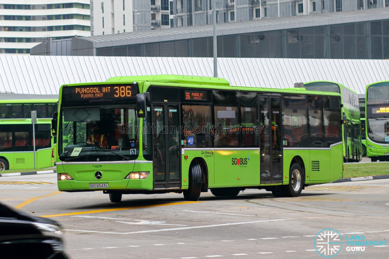 Bus 386 – Go-Ahead Singapore Mercedes-Benz Citaro (SBS6543L) | Land ...
