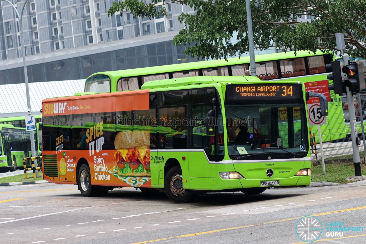 Bus 34 – Go-Ahead Singapore Mercedes-Benz Citaro (SBS6550R) | Land ...