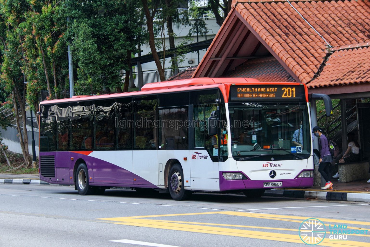 Bus 201 – SBS Transit Mercedes-Benz Citaro (SBS6850A) | Land Transport Guru