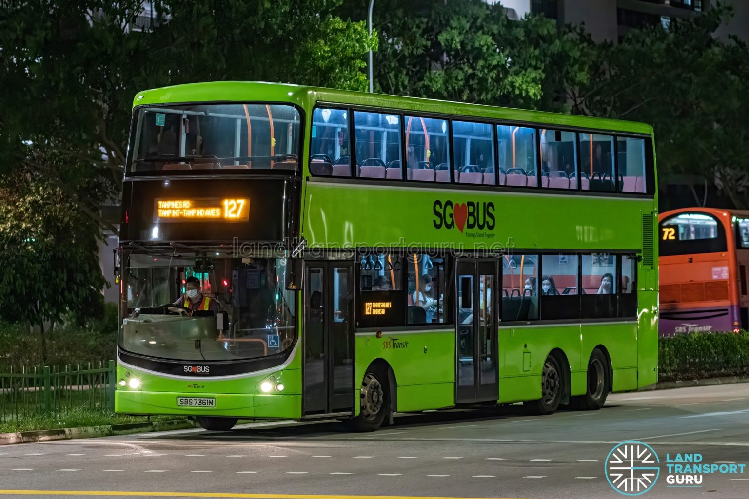 Bus 127 – SBS Transit Volvo B9TL CDGE (SBS7361M) | Land Transport Guru