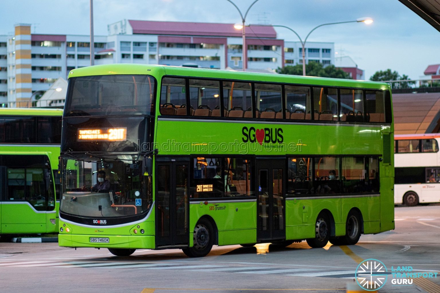 Bus 291T – SBS Transit Volvo B9TL CDGE (SBS7460K) | Land Transport Guru