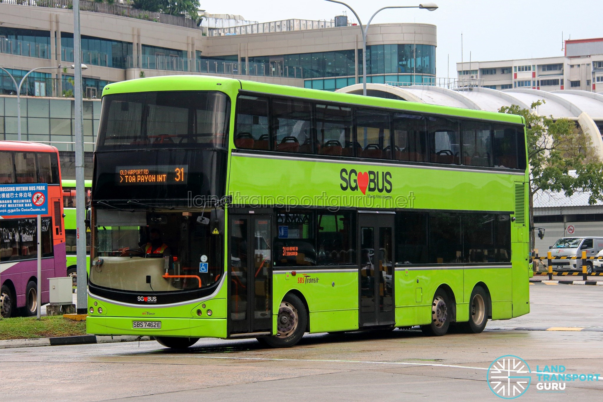 Bus 31 SBS Transit Volvo B9TL CDGE SBS7462E Land Transport Guru