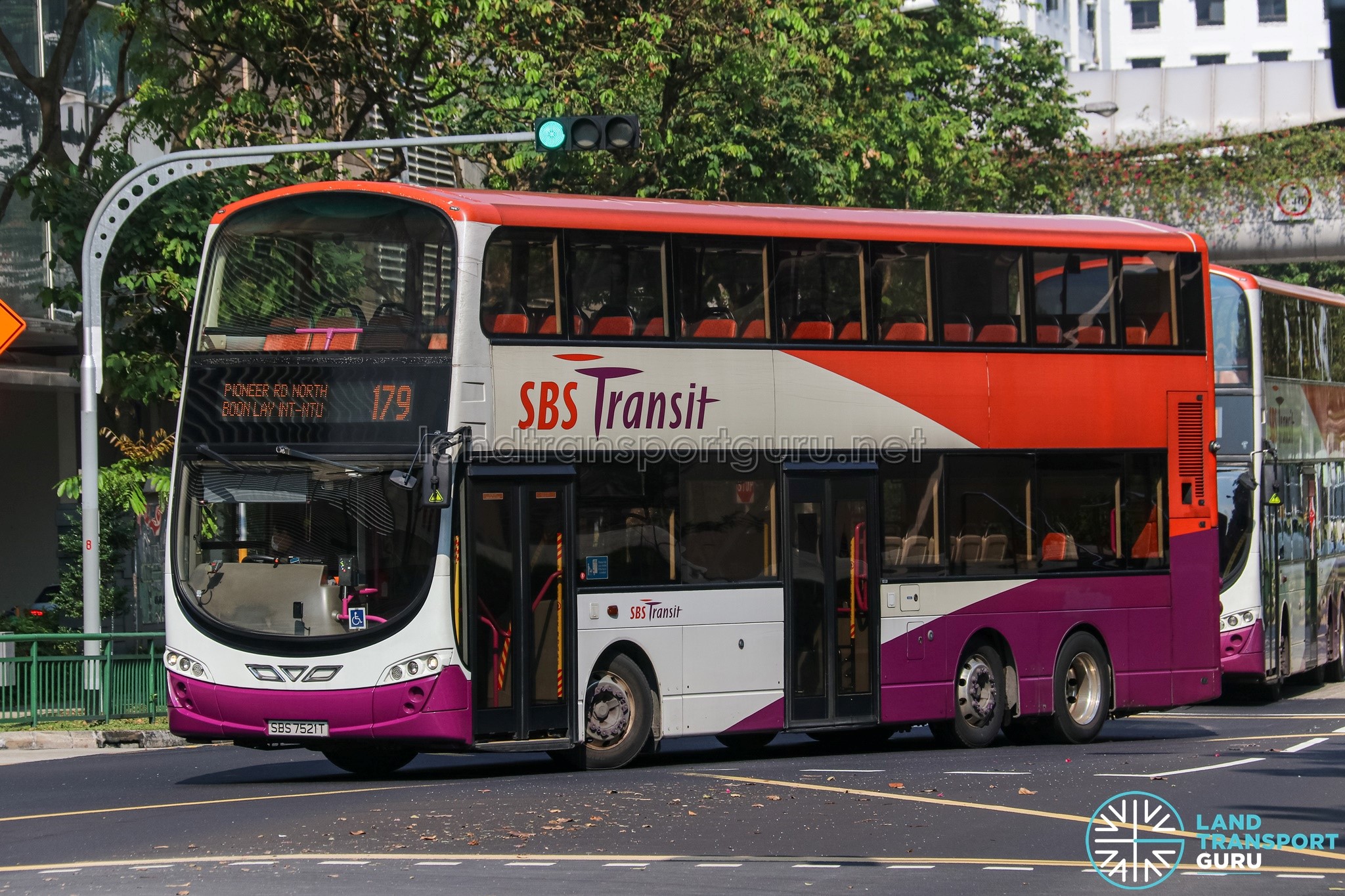 Bus 179 SBS Transit Volvo B9TL Wright SBS7521T Land Transport Guru Bus 179 SBS Transit Volvo B9TL Wright SBS7521T Land Transport Guru