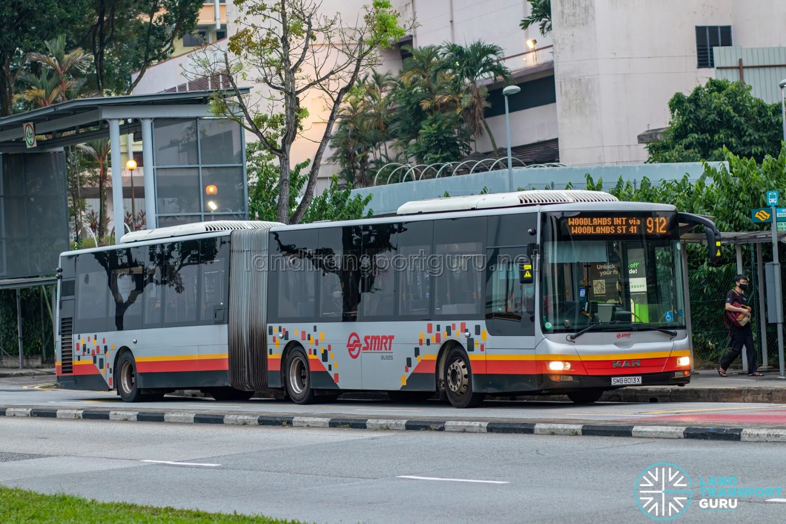 Bus 912 – SMRT Buses MAN A24 (SMB8013X) | Land Transport Guru