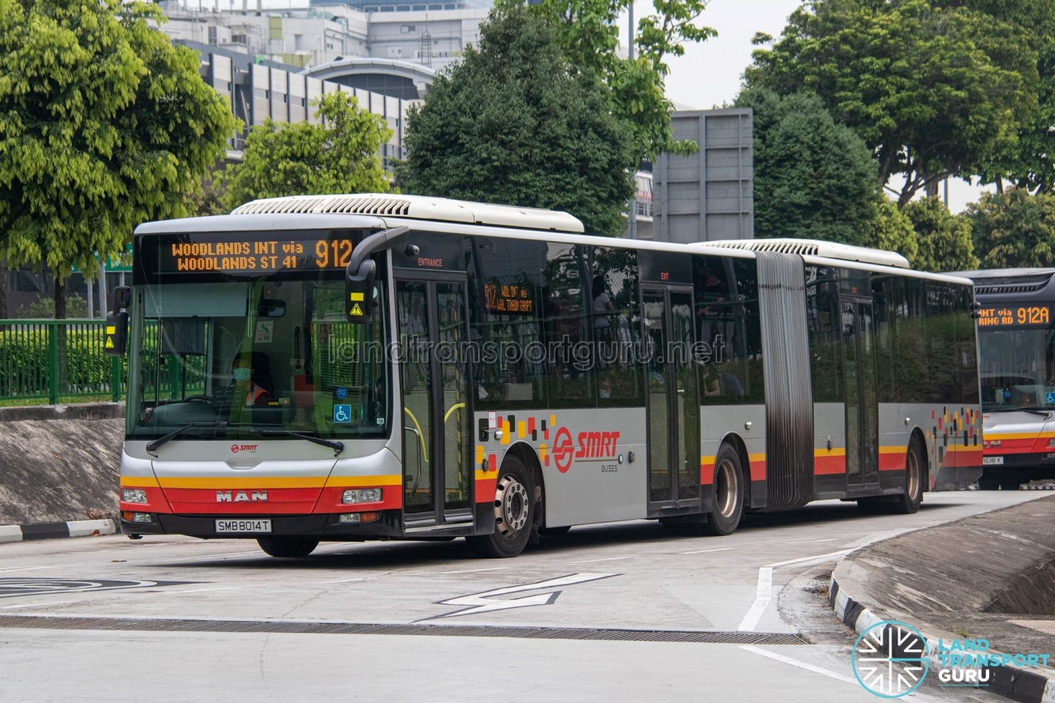 Bus 912 – SMRT Buses MAN A24 (SMB8014T) | Land Transport Guru