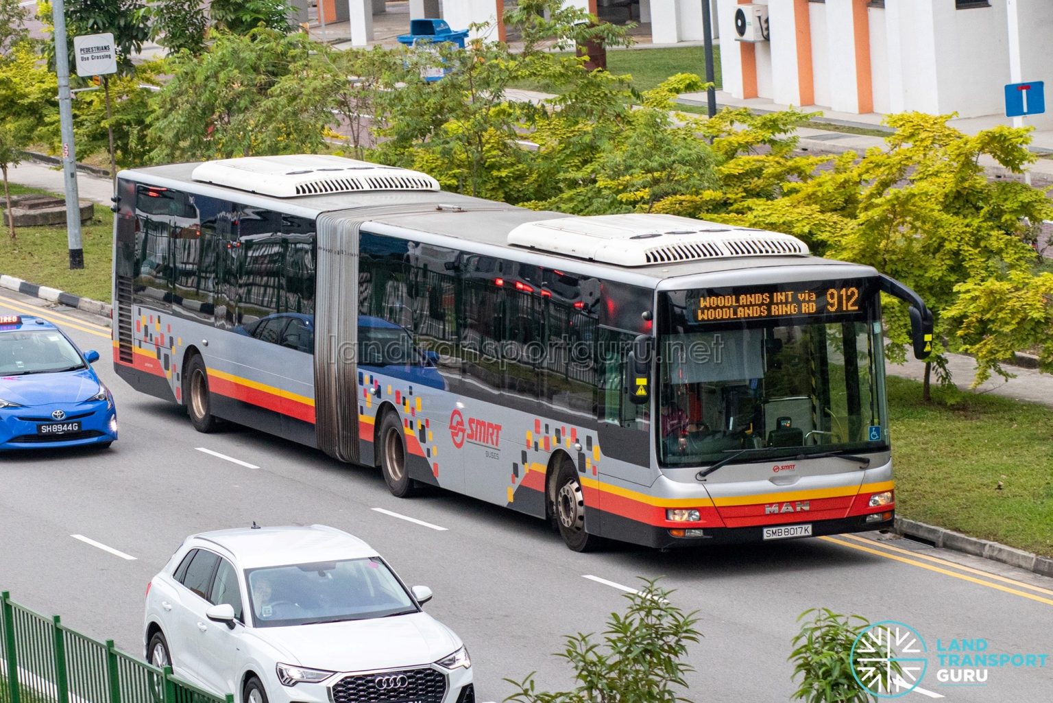 Bus 912 – SMRT Buses MAN A24 (SMB8017K) | Land Transport Guru