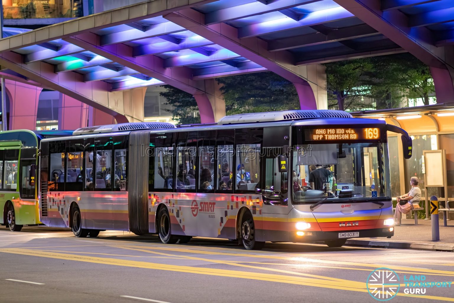 Bus 169 – SMRT Buses MAN A24 (SMB8031T) | Land Transport Guru