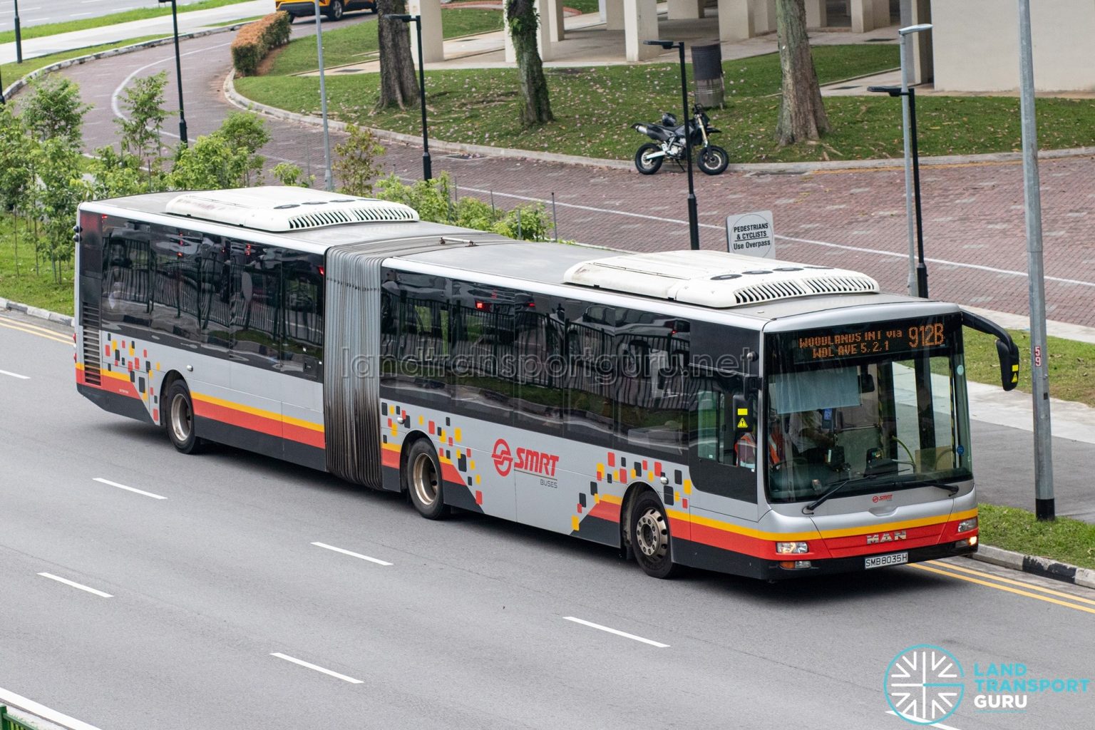 Bus 912B – SMRT Buses MAN A24 (SMB8035H) | Land Transport Guru