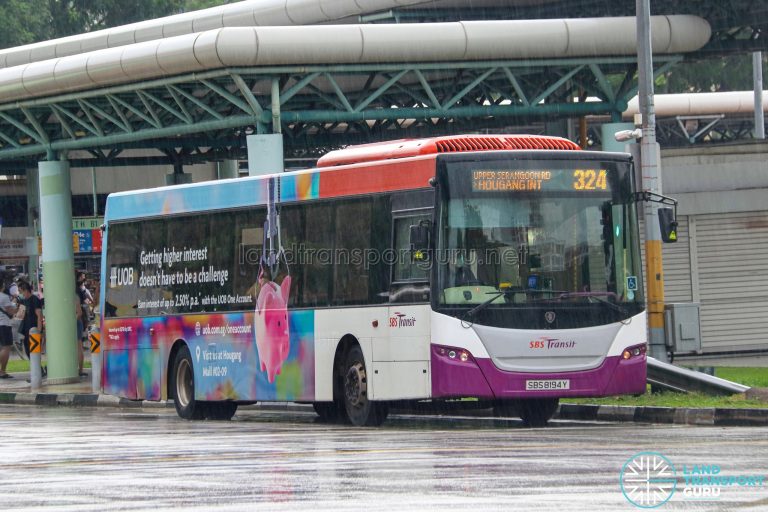 SBS Transit Feeder Bus Service 324 | Land Transport Guru