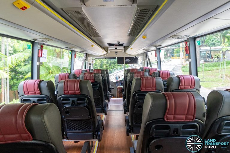 BYD C9 (PC8313P) Interior – Middle to Front | Land Transport Guru