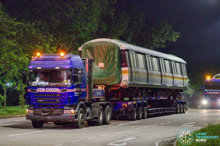 Delivery of Thomson-East Coast Line trains to Singapore | Land ...