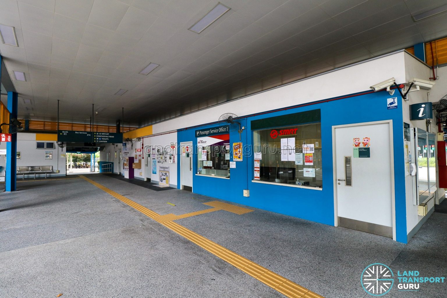 Compassvale Bus Interchange – Concourse near Interchange Office | Land ...