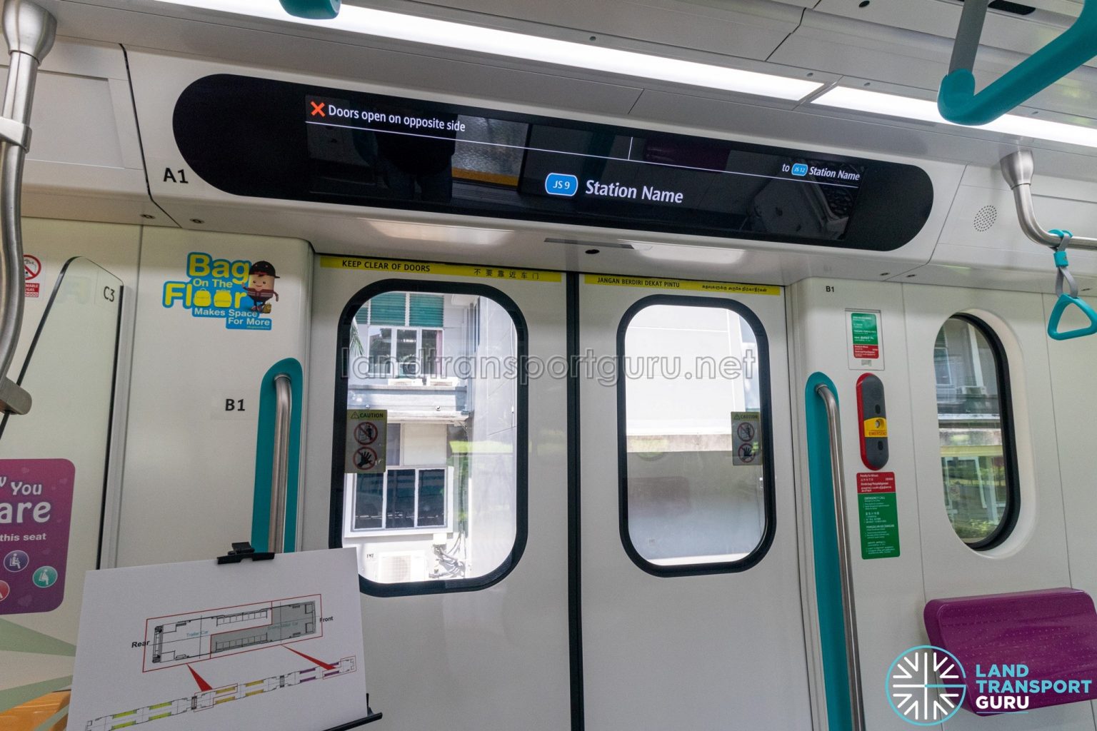 Hyundai Rotem J151 Mockup – Door & Dynamic Route Map Display | Land ...