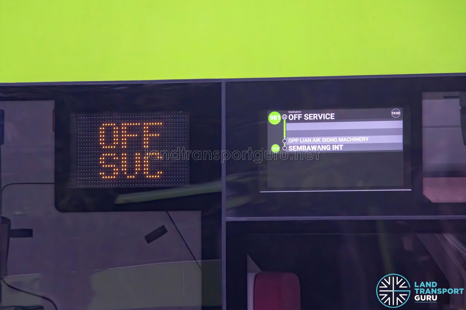 Luminator PIDS (Interior display as exterior) | Land Transport Guru