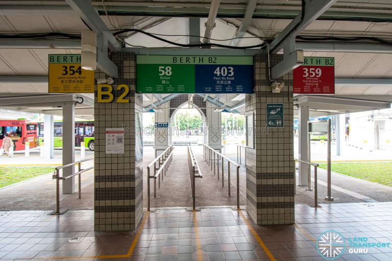 Pasir Ris Bus Interchange (Jul 2021) – Berth B2 | Land Transport Guru