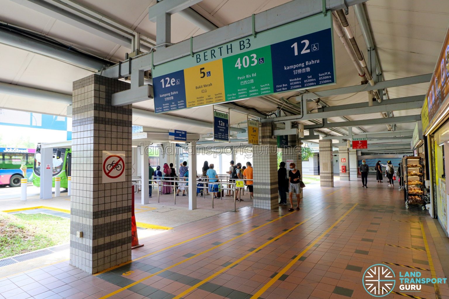 Pasir Ris Bus Interchange (June 2021) – Berth B3 (Former Alighting ...