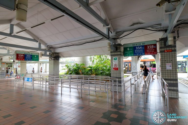 Pasir Ris Bus Interchange (June 2021) – Berth B5 | Land Transport Guru