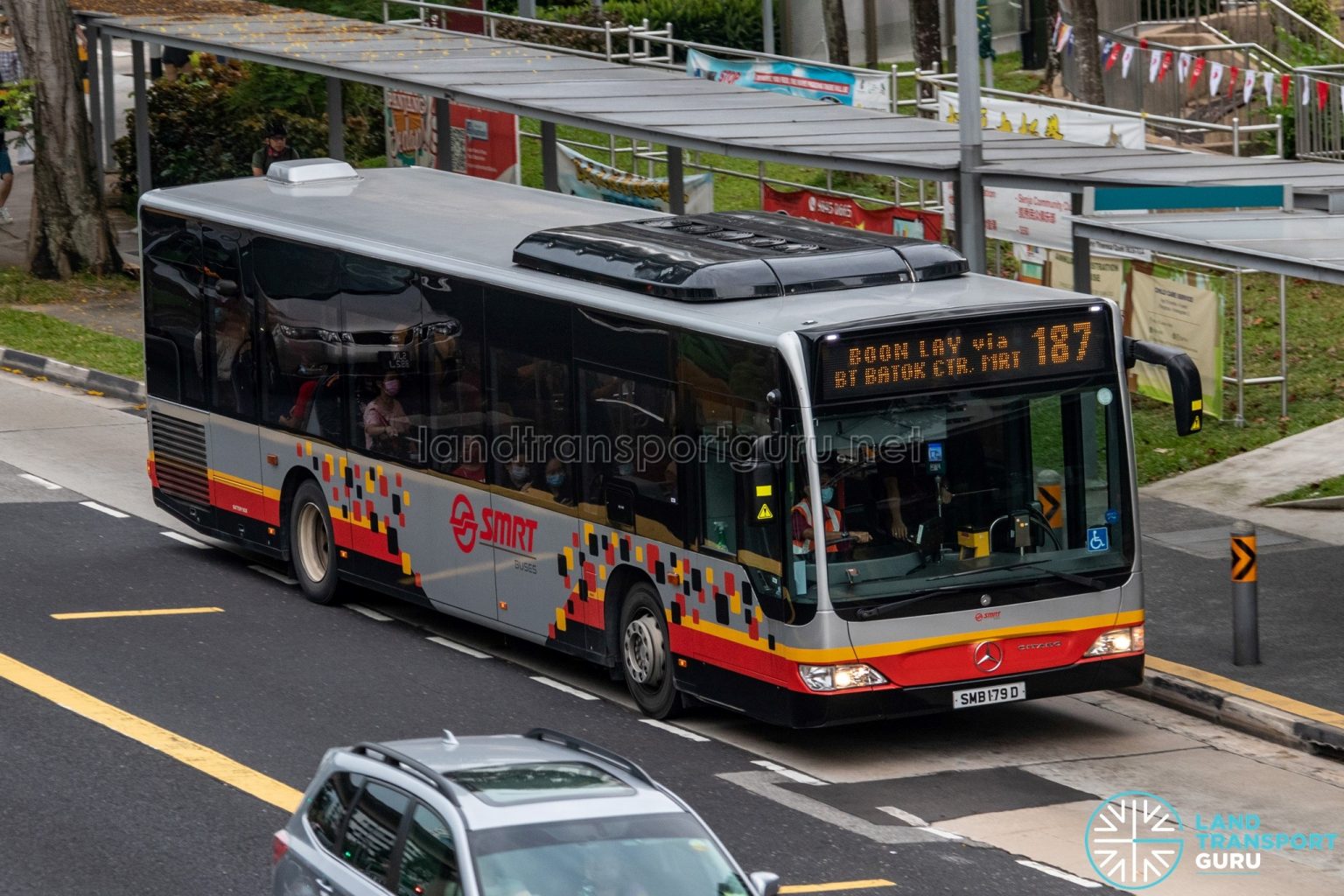Bus 187 – SMRT Buses Mercedes-Benz Citaro (SMB179D) | Land Transport Guru