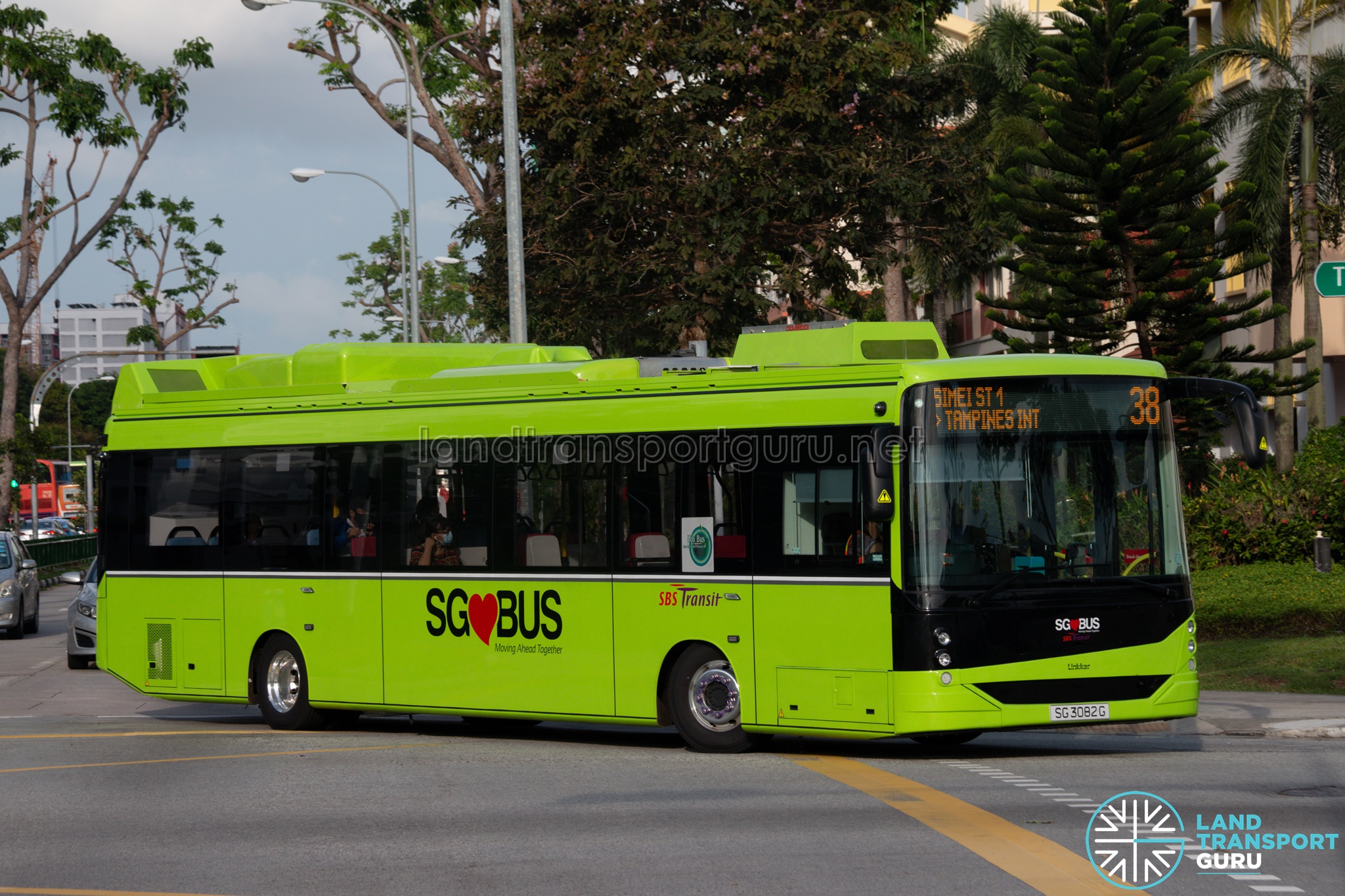 Bus 38 SBS Transit Linkker LM312 SG3082G Land Transport Guru Bus 38 SBS Transit Linkker LM312 SG3082G Land Transport Guru