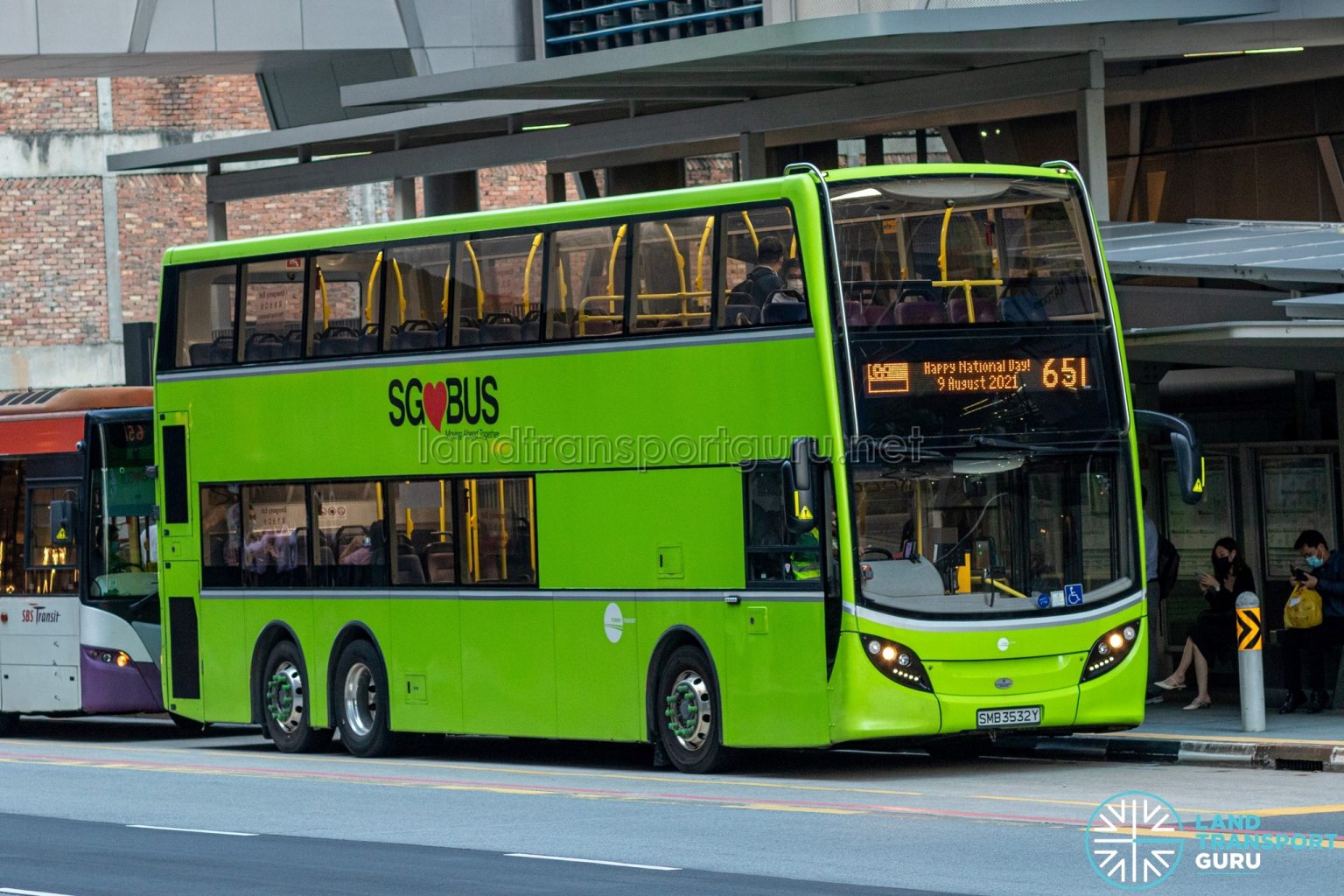 City Direct 651 – Tower Transit Alexander Dennis Enviro500 (SMB3532Y ...