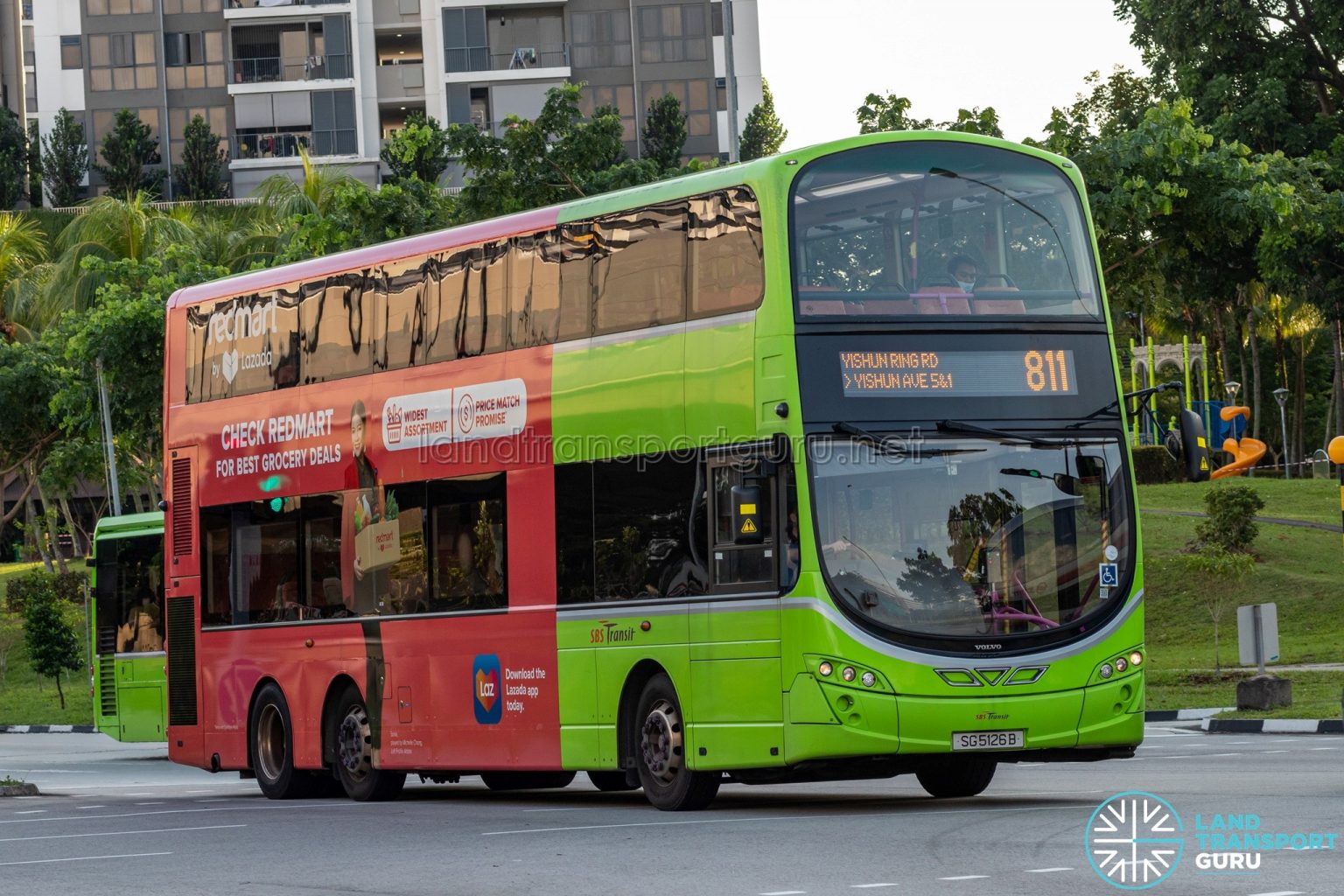 Bus 811 – SBS Transit Volvo B9TL Wright (SG5126B) | Land Transport Guru