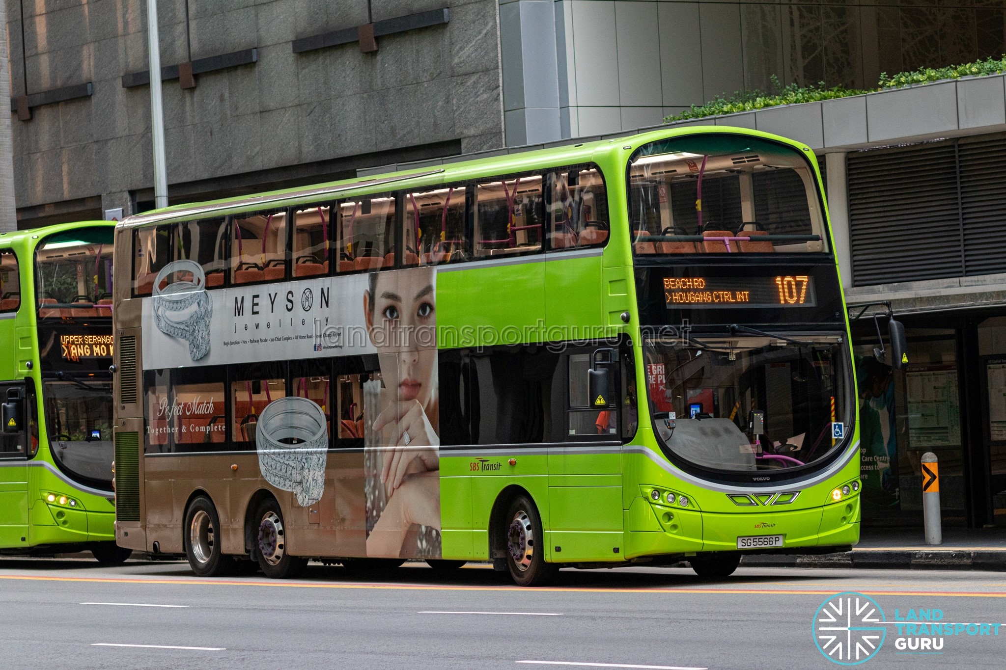 Bus 107 SBS Transit Volvo B9TL Wright SG5566P Land Transport Guru