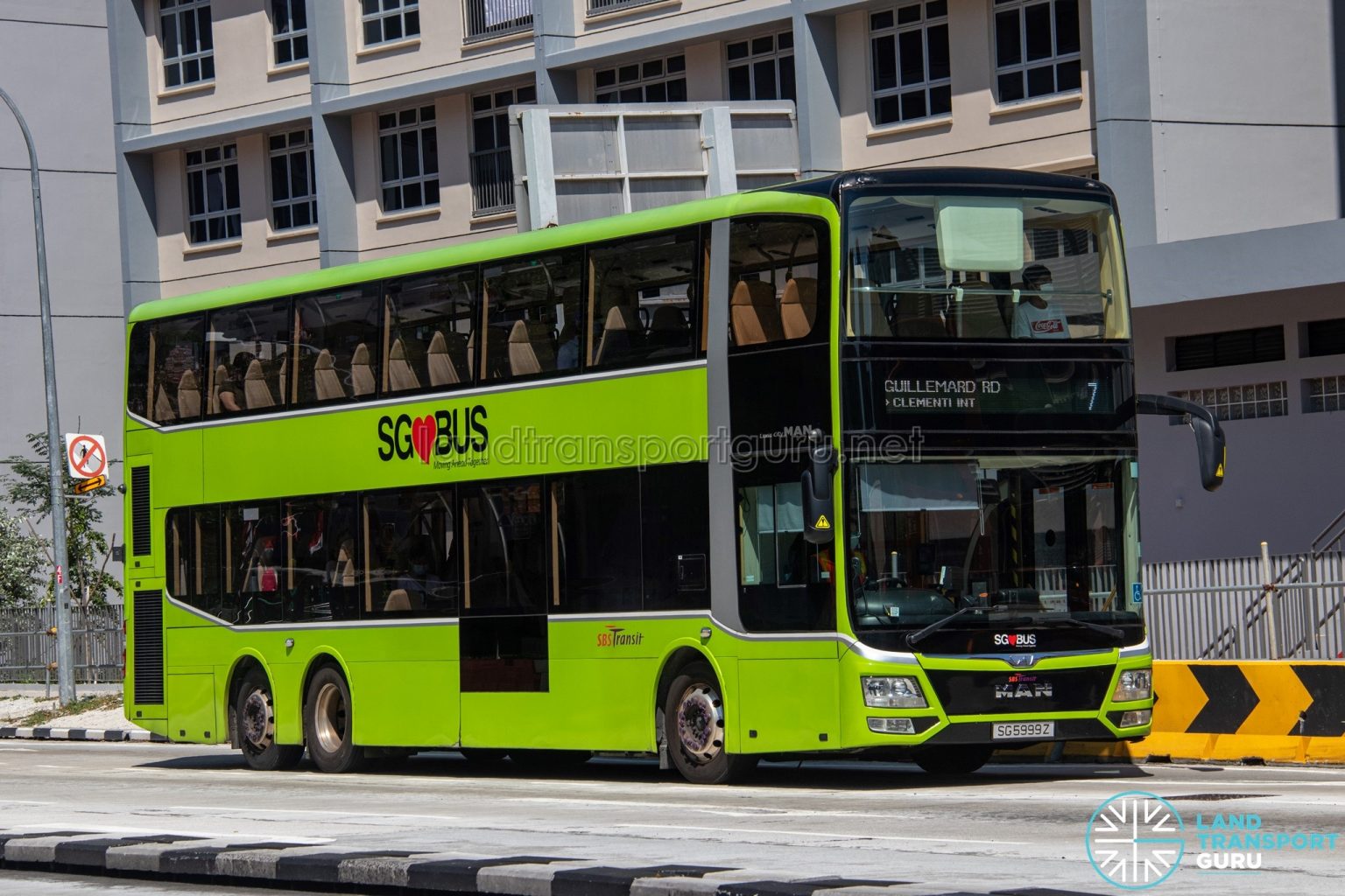 Bus 7 – SBS Transit MAN Lion’s City DD L Concept Bus (SG5999Z) | Land ...