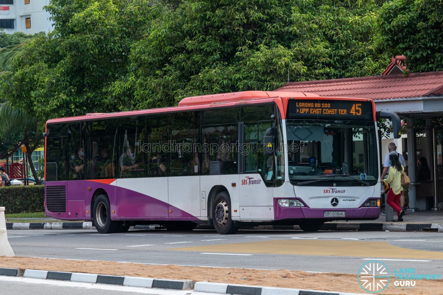 Bus 45 – SBS Transit Mercedes-Benz Citaro (SBS6084U) | Land Transport Guru