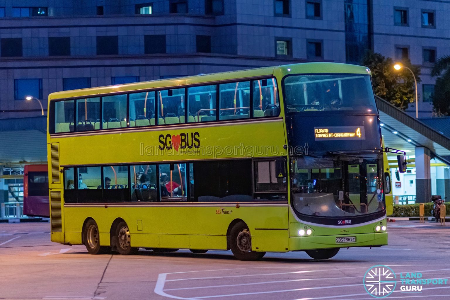 Bus 4 – SBS Transit Volvo B9TL CDGE (SBS7367Y) | Land Transport Guru