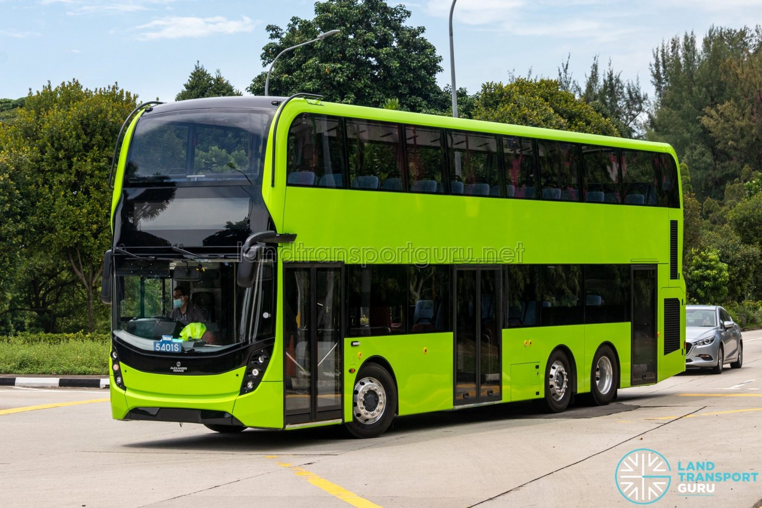 Alexander Dennis Enviro500 (3 Door) Bus Model Launched by Knackstop | Land Transport Guru