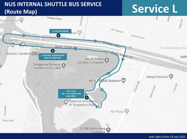 NUS Internal Shuttle Bus L | Land Transport Guru