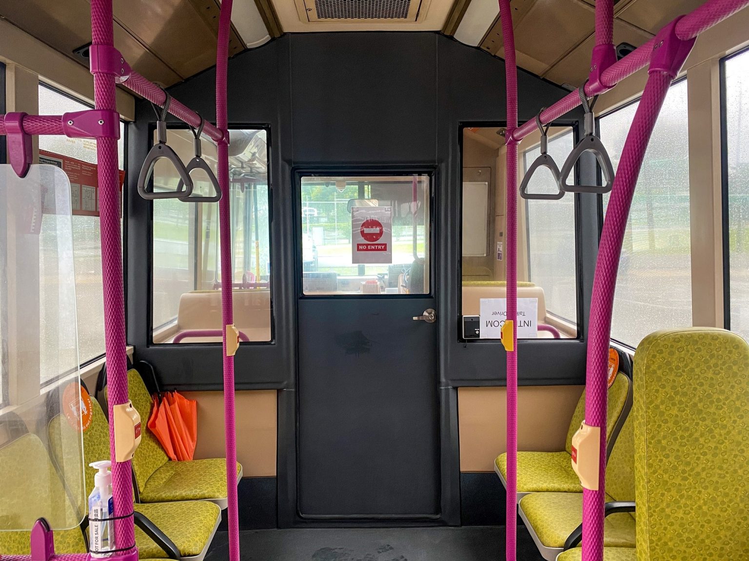 Scania K230UB (COMET MAXI) Interior – Airtight Divider with Door [Photo ...