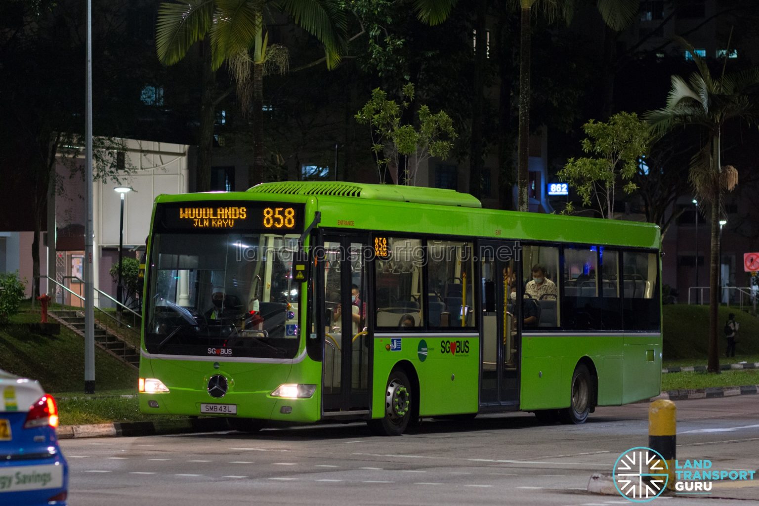 Bus 858 – Tower Transit Mercedes-Benz OC500LE (SMB43L) | Land Transport ...