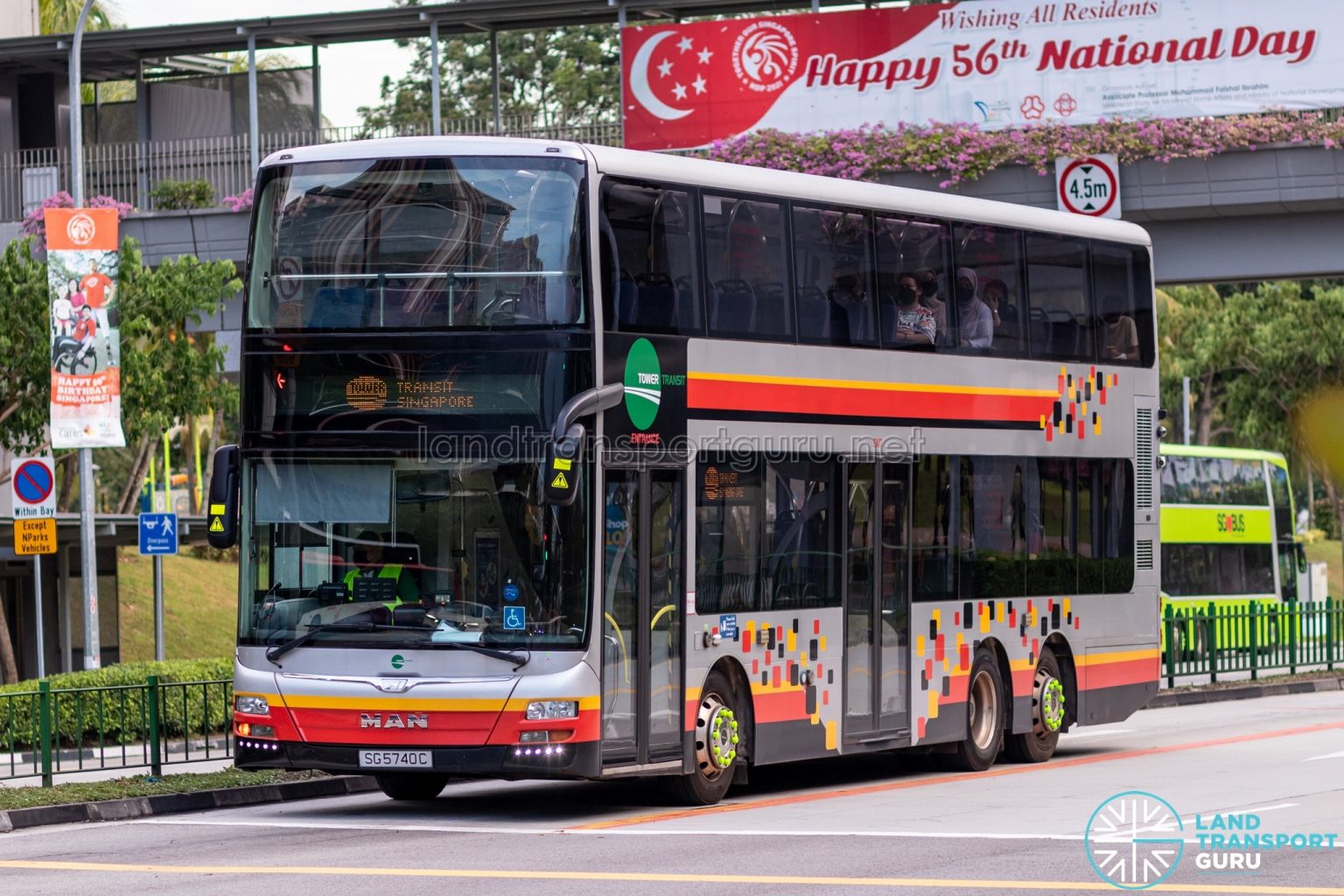 Tower Transit Logo – Tower Transit MAN A95 (SG5740C) | Land Transport Guru