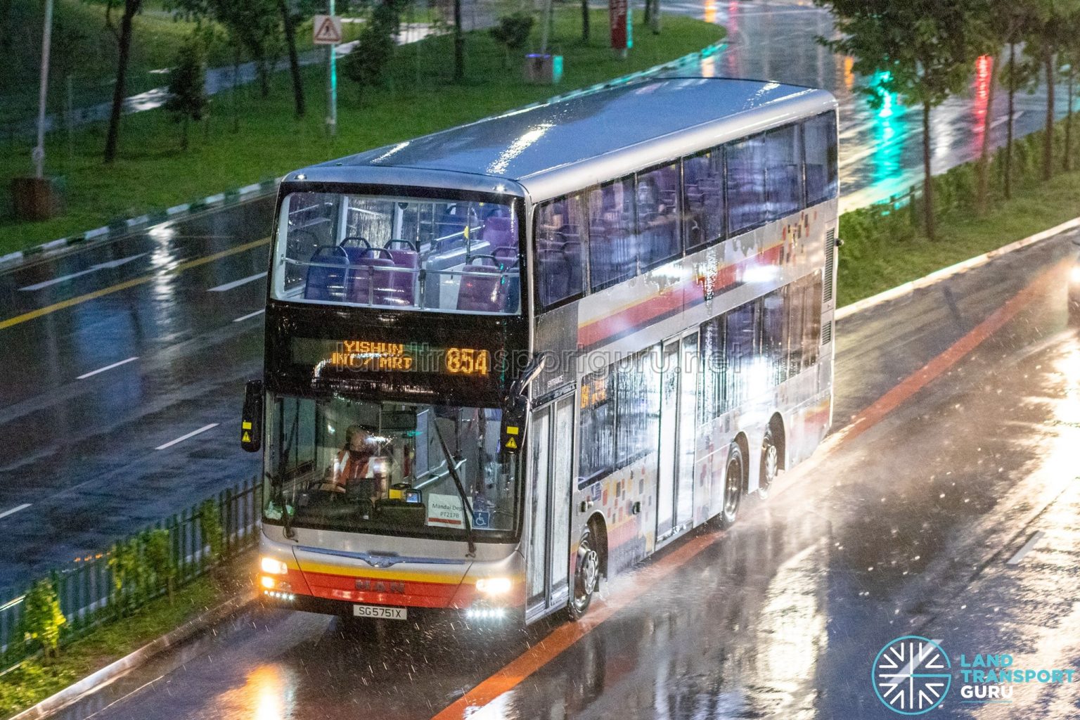 Bus 854 – SMRT Buses MAN A95 (SG5751X) | Land Transport Guru