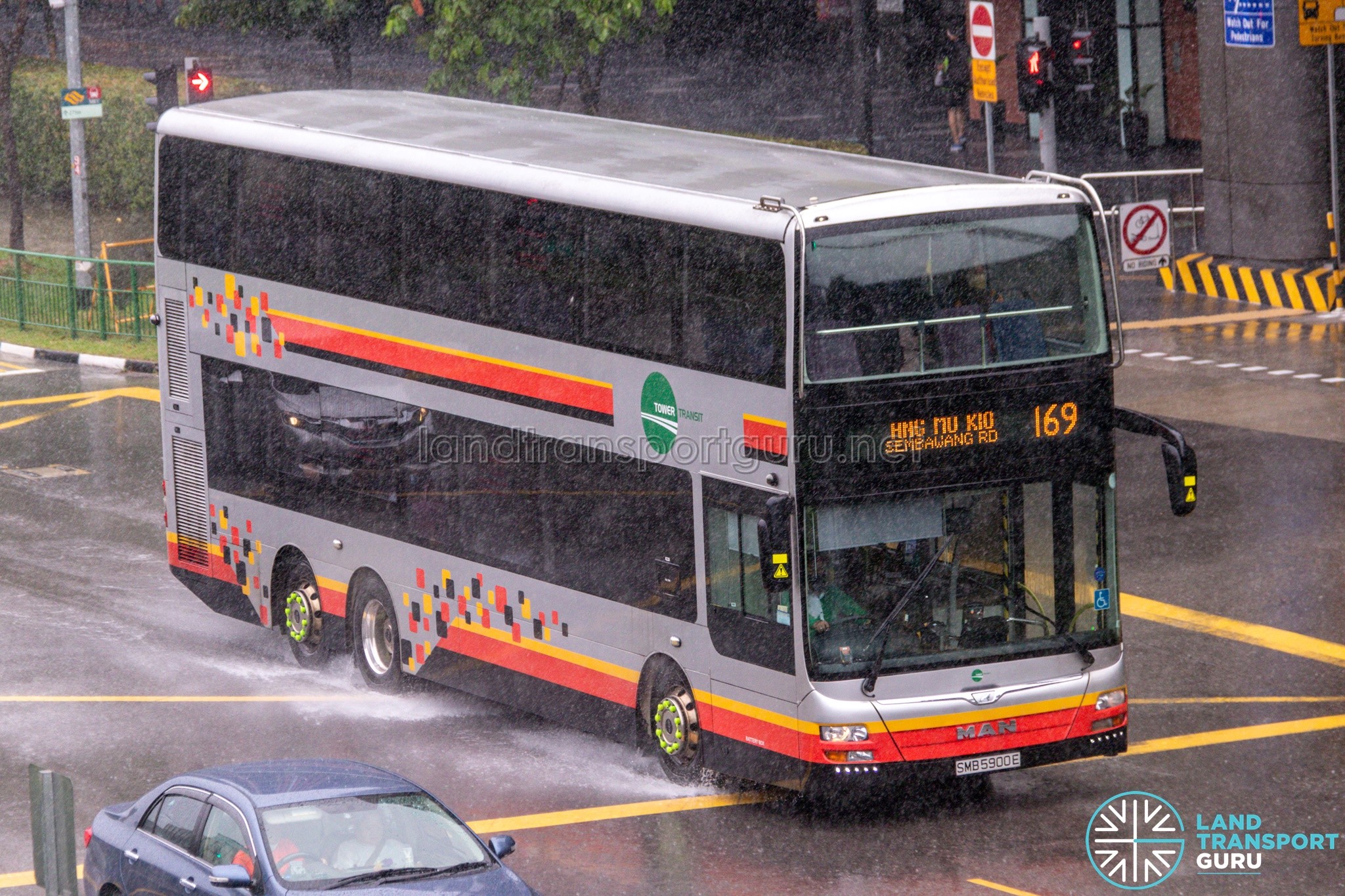 Bus 169 Tower Transit MAN A95 SMB5900E Land Transport Guru Bus 169 Tower Transit MAN A95 SMB5900E Land Transport Guru