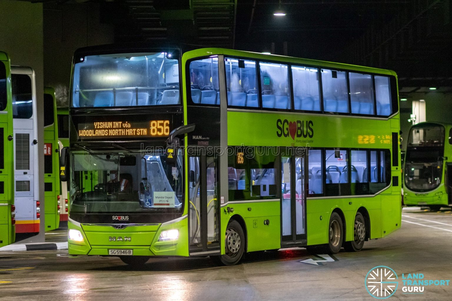 Bus 856 – SMRT Buses MAN A95 Euro 6 (SG5946B) | Land Transport Guru