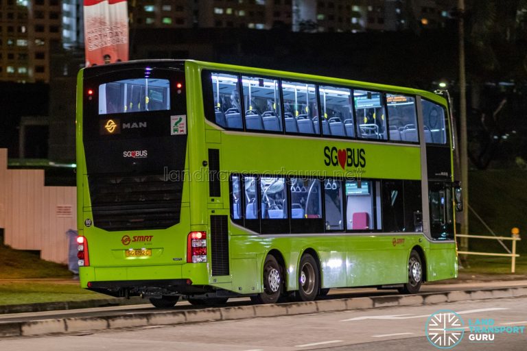 SMRT Logo – SMRT Buses MAN A95 Euro 6 (SG6192C) [Rear] | Land Transport ...