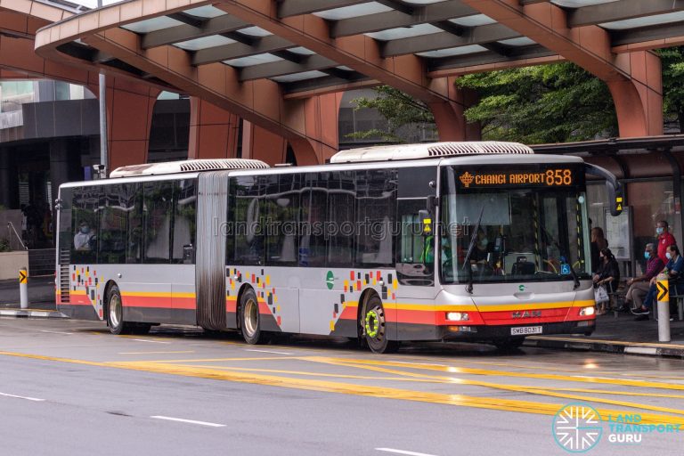 Bus 858 – Tower Transit MAN A24 (SMB8031T) | Land Transport Guru