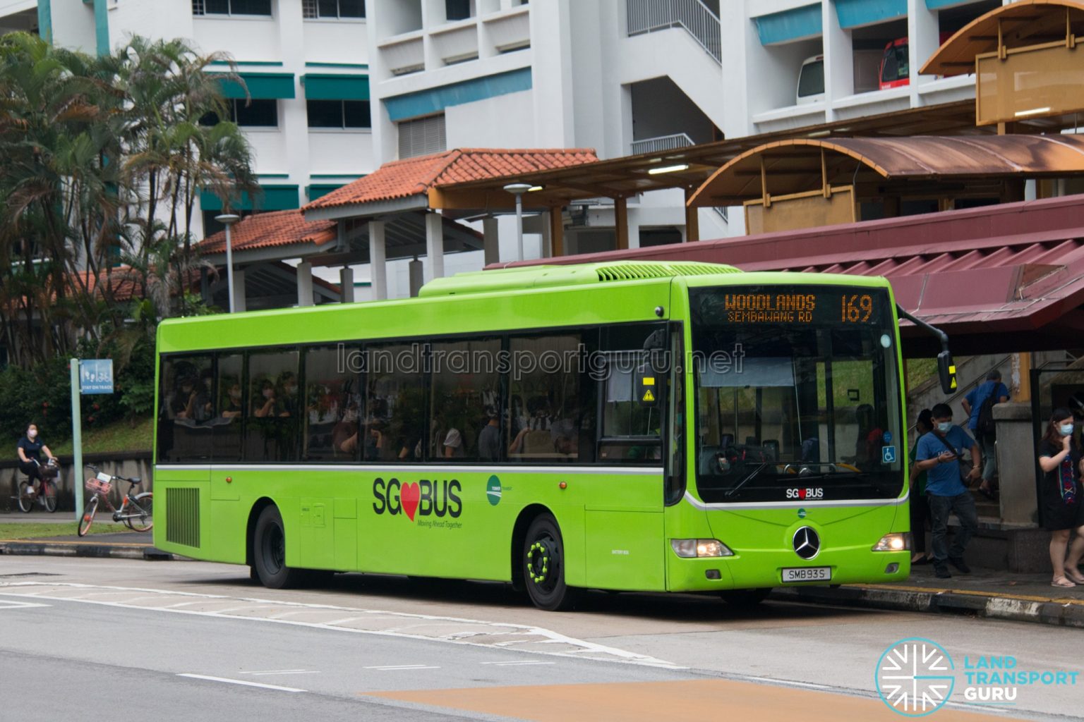 Bus 169 – Tower Transit Mercedes-Benz OC500LE (SMB93S) | Land Transport ...
