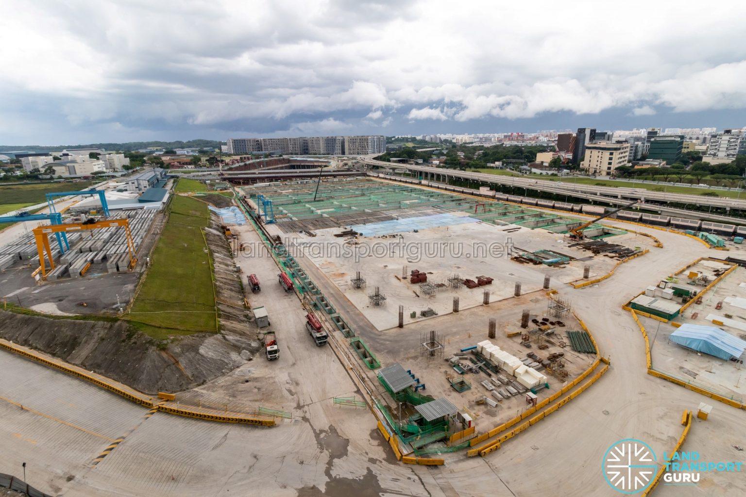 Kim Chuan Depot Extension (August 2021) | Land Transport Guru