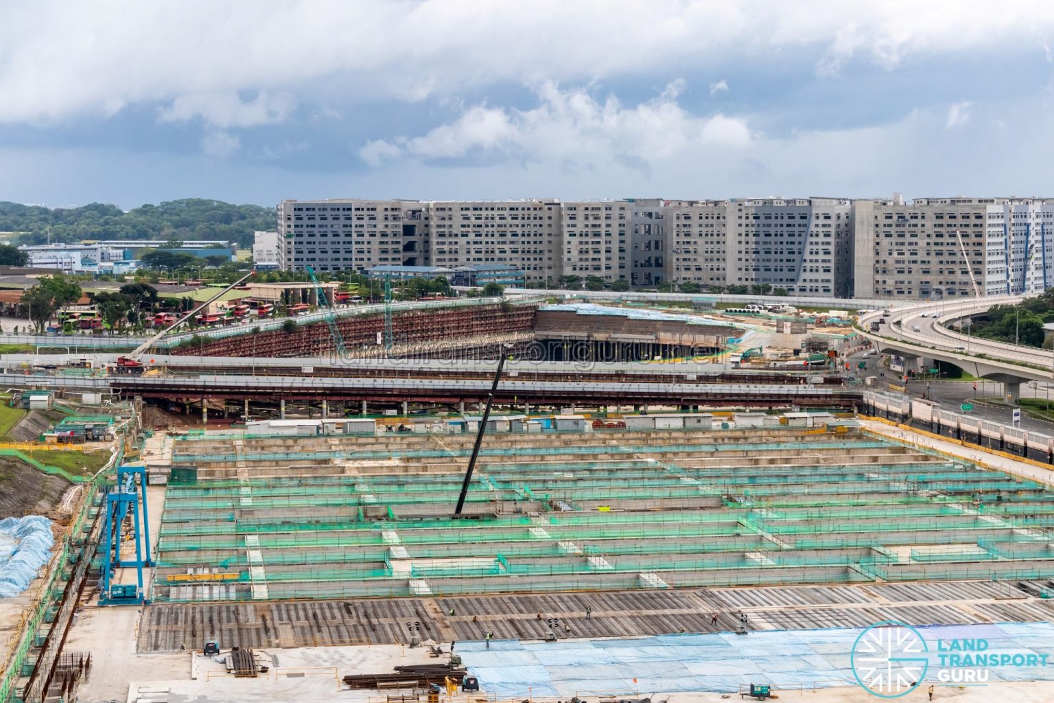 Kim Chuan Depot Extension (August 2021) | Land Transport Guru