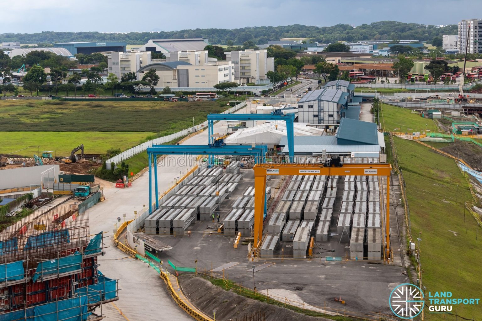 Kim Chuan Depot Extension (August 2021) | Land Transport Guru