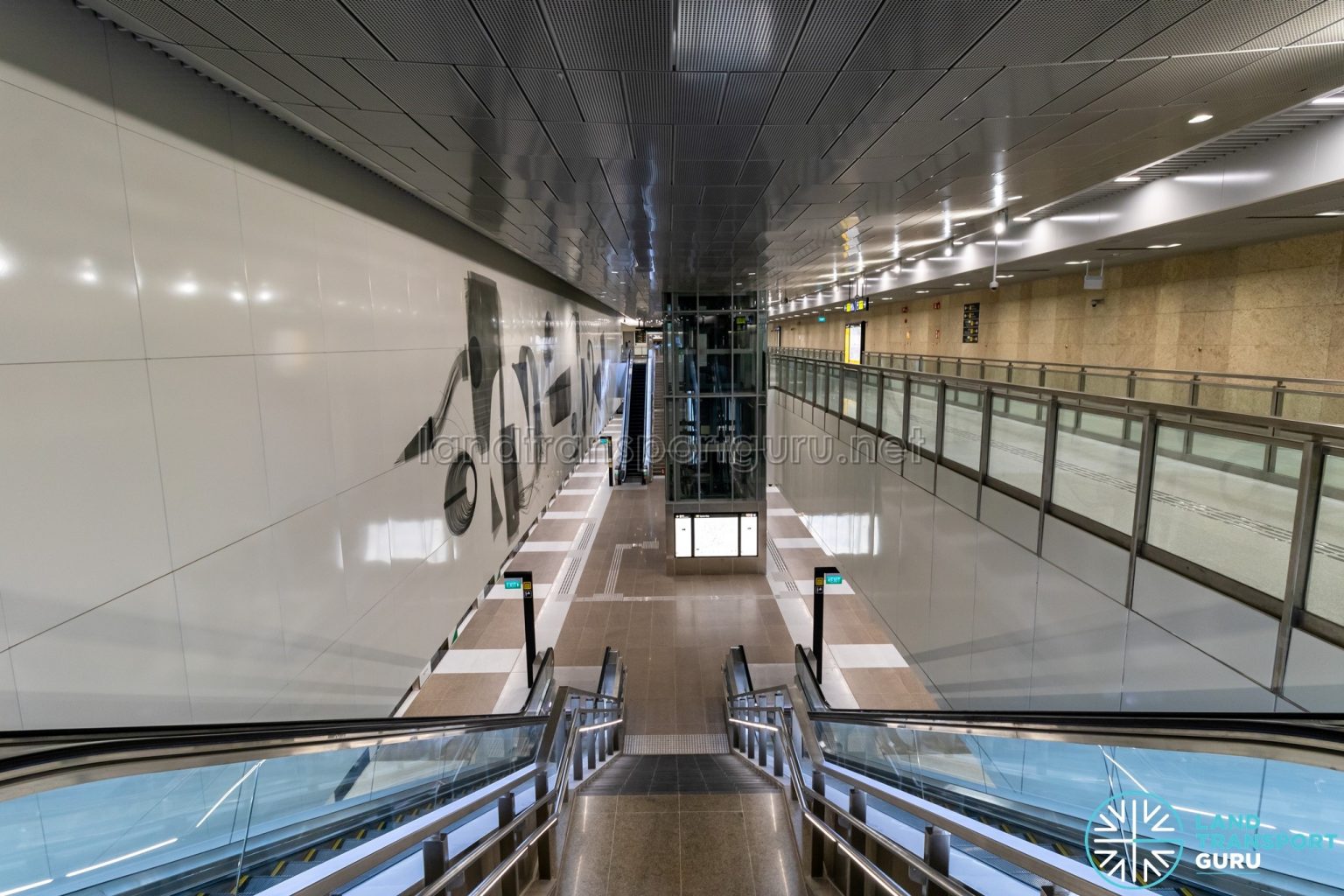 Lentor MRT Station – Concourse to Platform Level | Land Transport Guru