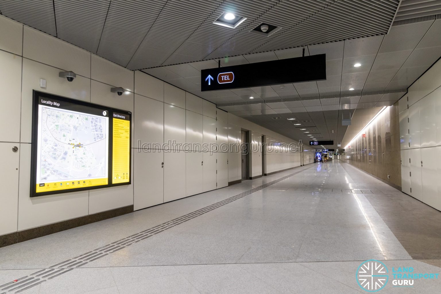 Lentor MRT Station – Walkway to Concourse | Land Transport Guru