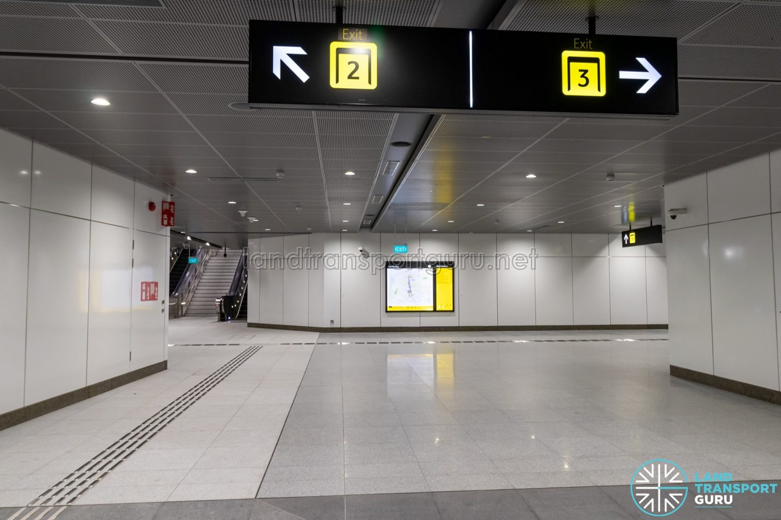 Mayflower MRT Station – Underpass Level (towards Exits 2 & 3) | Land ...
