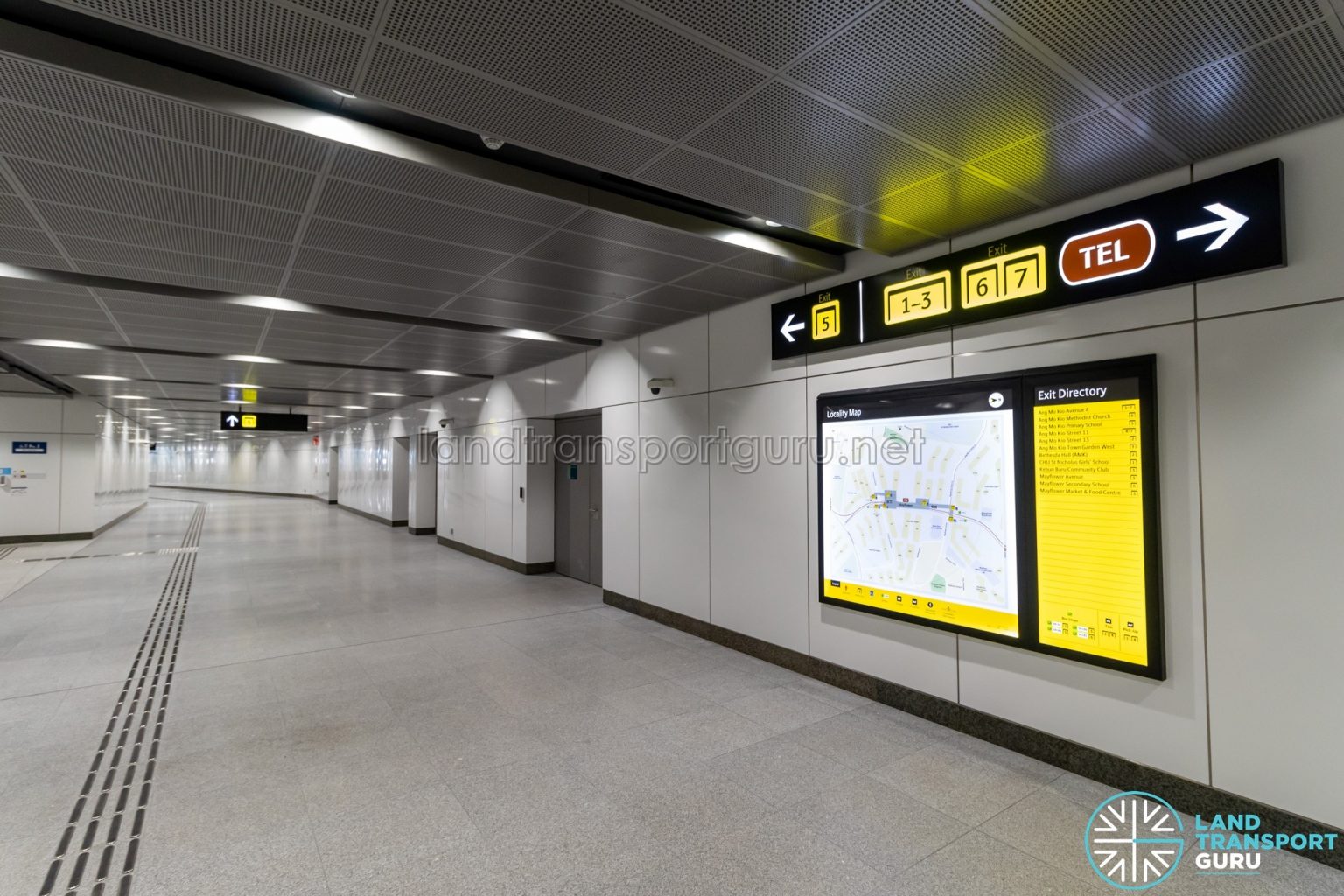 Mayflower MRT Station – Concourse | Land Transport Guru