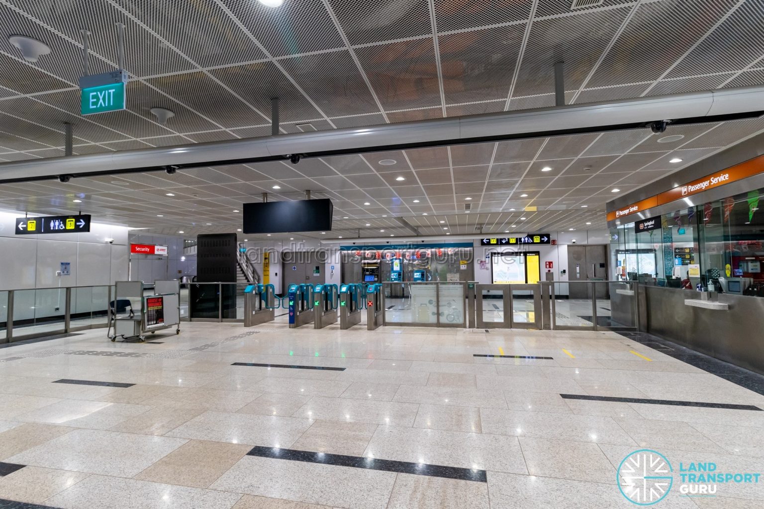 Springleaf MRT Station – Faregates | Land Transport Guru