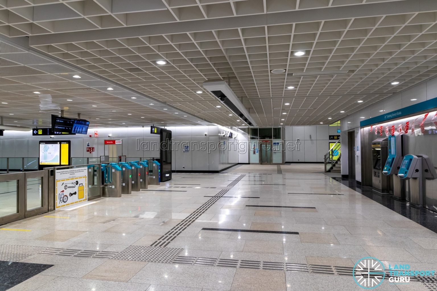 Springleaf MRT Station – Faregates | Land Transport Guru
